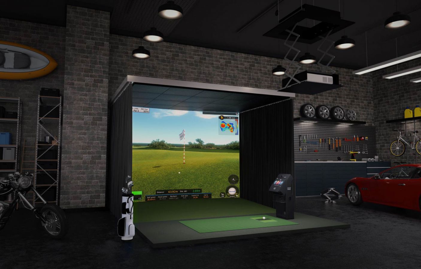 Take Your Game to the Next Level with a Custom Golf Simulator